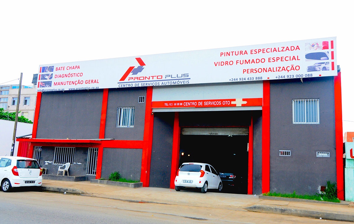 Oficina automóvel em Luanda - Pronto Plus